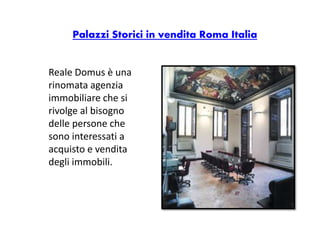 Royal domus italy | PPTX
