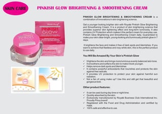 Royale Beauty Products Presentation | PDF