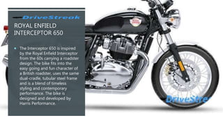 Royal Enfield Interceptor 650 | PPTX