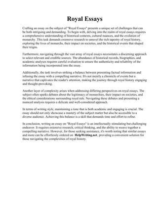 Royal Essays.pdf