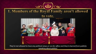 21 Rules for the Royal Family | PPTX