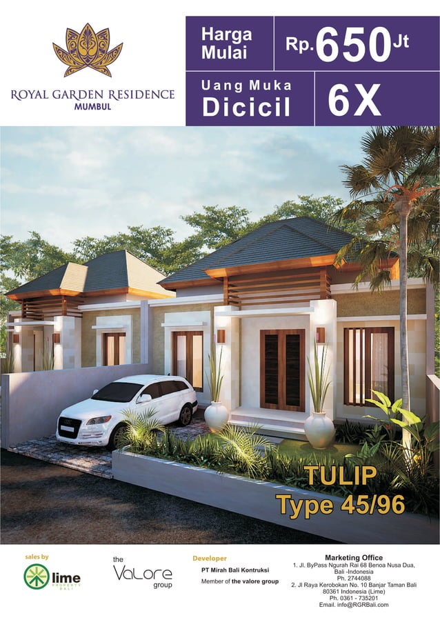 Royal Garden Residence Bali - Expo @ MBG 10-21 Dec'12 | PDF
