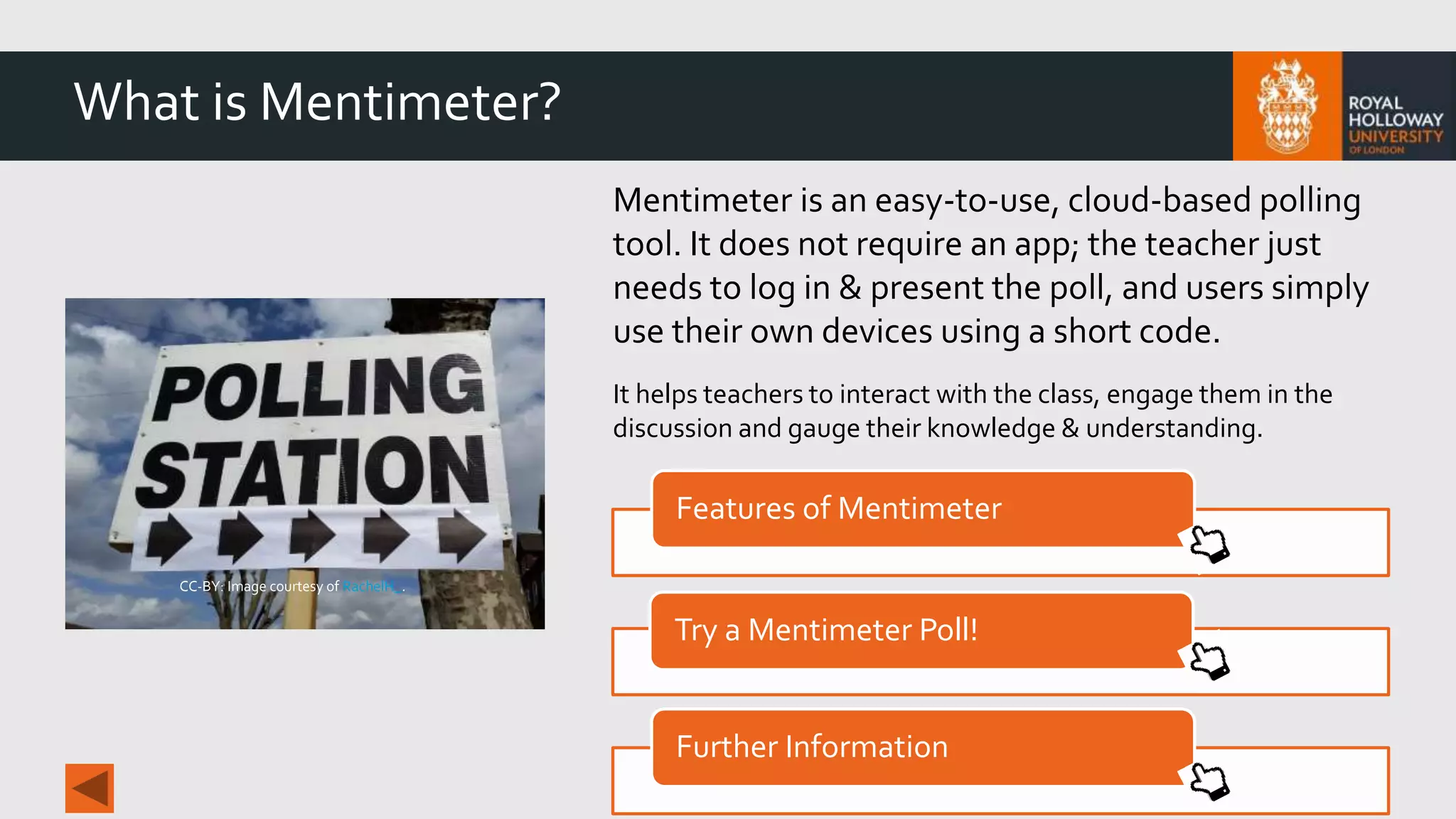 Using Mentimeter to gauge and engage science students in information skills - Workman & Sleeman ...