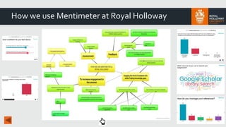 Using Mentimeter to gauge and engage science students in information ...