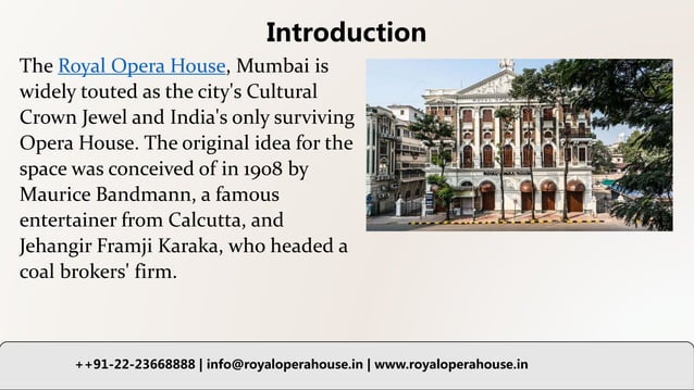 Royal Opera House | PPT
