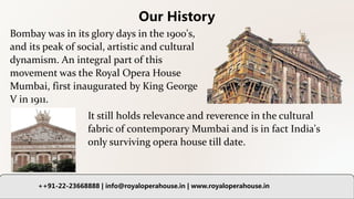 Royal Opera House | PPTX