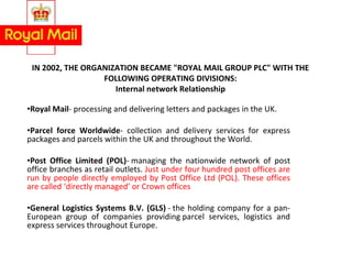 Royal mail presentation | PPT
