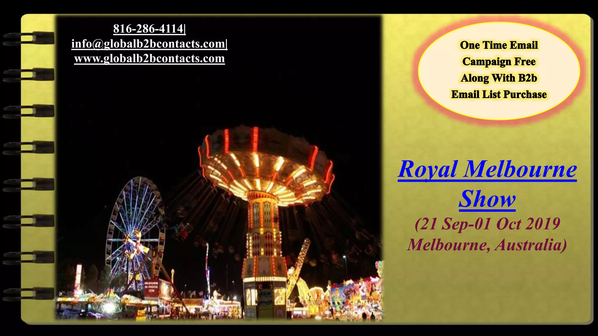 Royal melbourne show | PPT