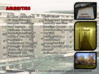 Royal National Hotel London | PPSX
