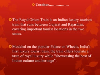Royal orient | PPTX