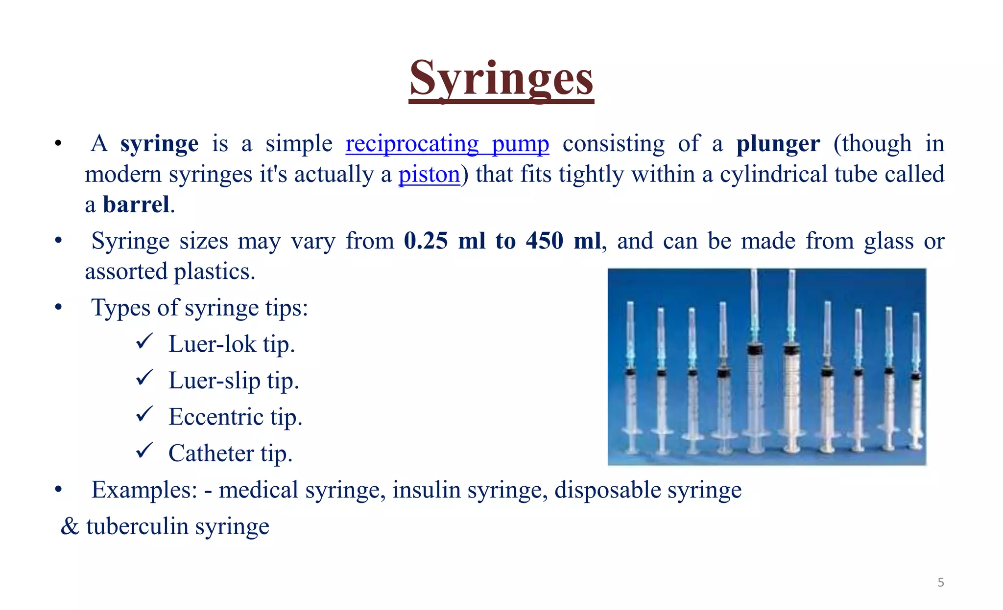 Parenteral Devices | PPTX