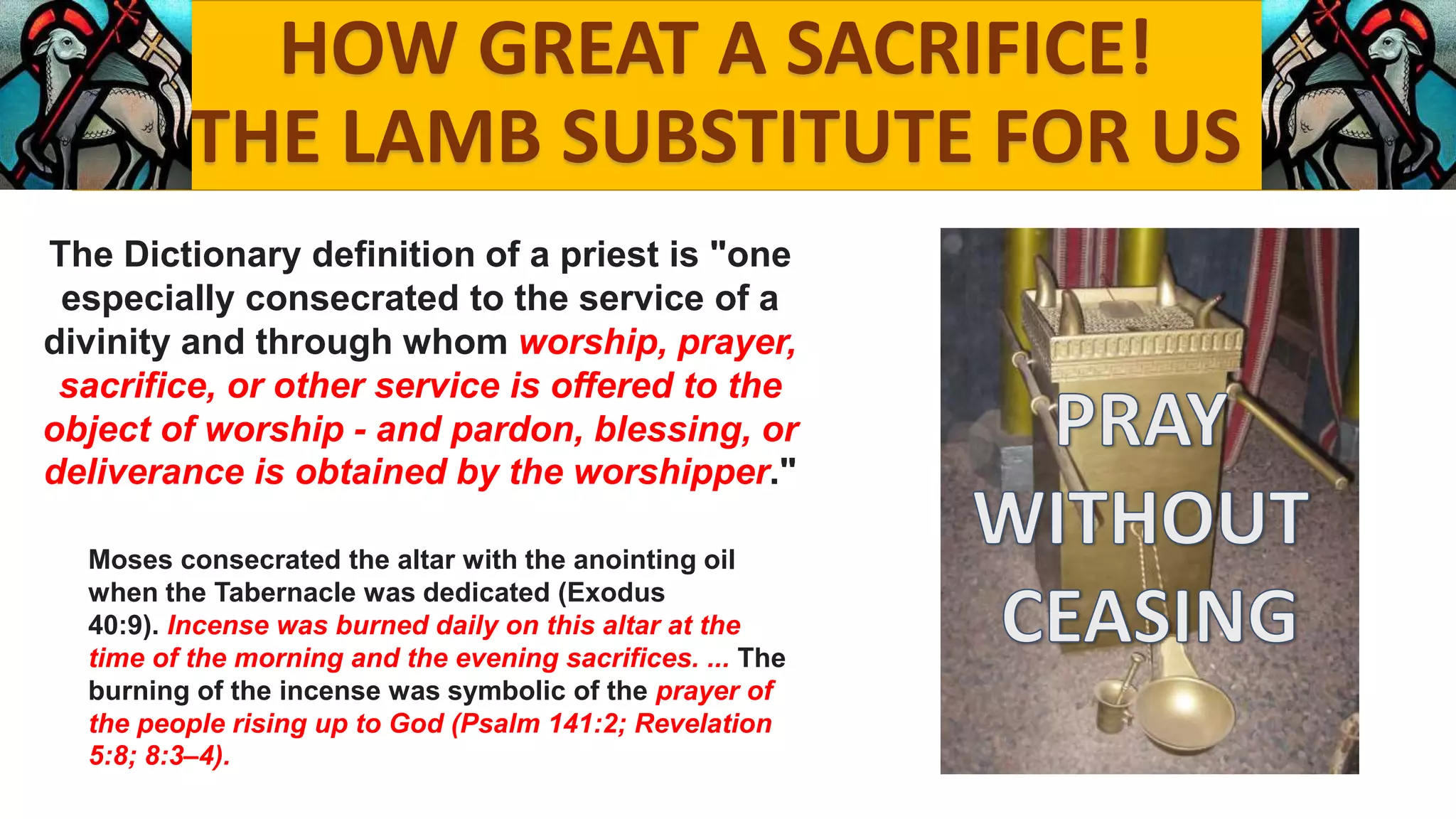 WE ARE A ROYAL PRIESTHOOD IN CHRIST JESUS | PPTX