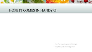 Free images, pictures and photos for educational, commercial and ...