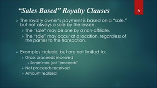 Royalty litigation - Chris Halgren | PPT
