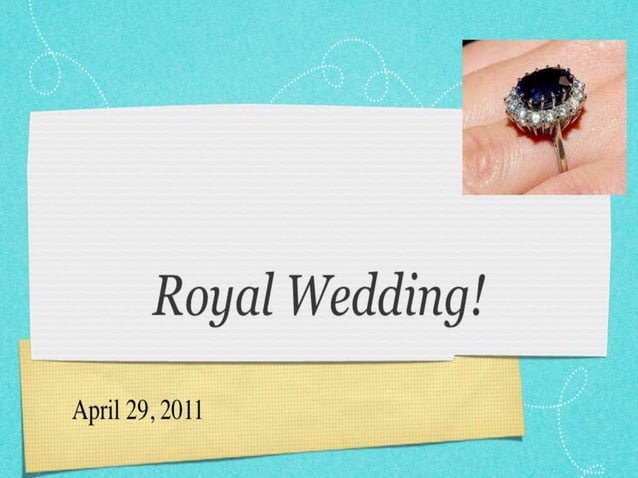 Royal wedding | PPT