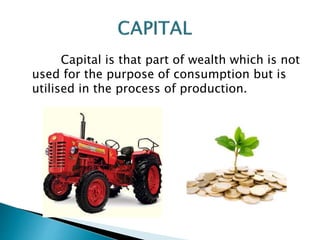 PRODUCTION:PROCESS, FACTORS OF PRODUCTION, INPUT OUTPUT RELATIONSHIP | PPTX