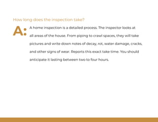 Home Inspection FAQs | PDF