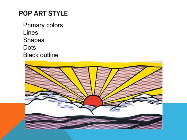 Roy lichtenstein pop artist | PPTX