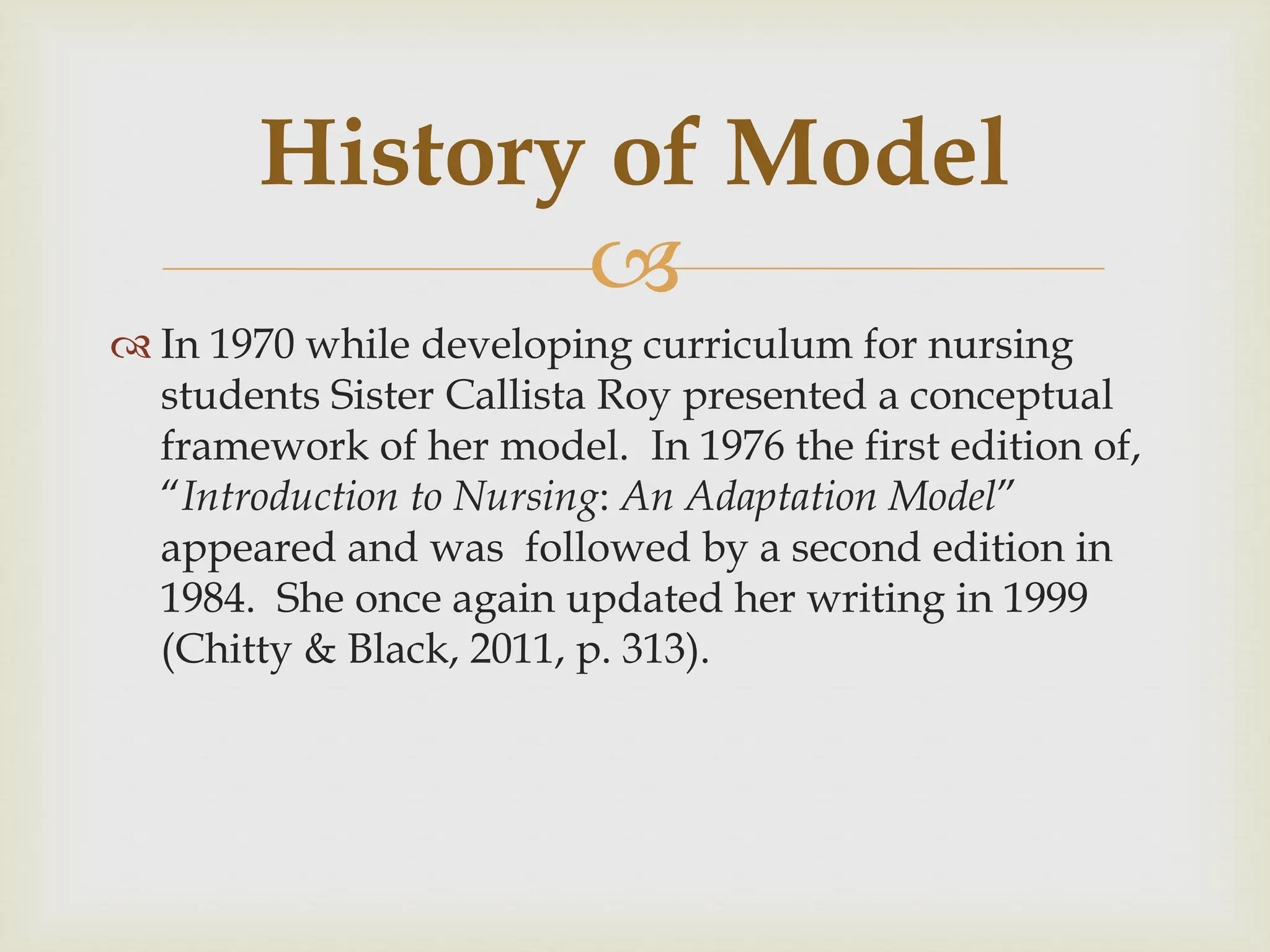 Roy model of nursing.tnURSING tHEORYpptx | PPT