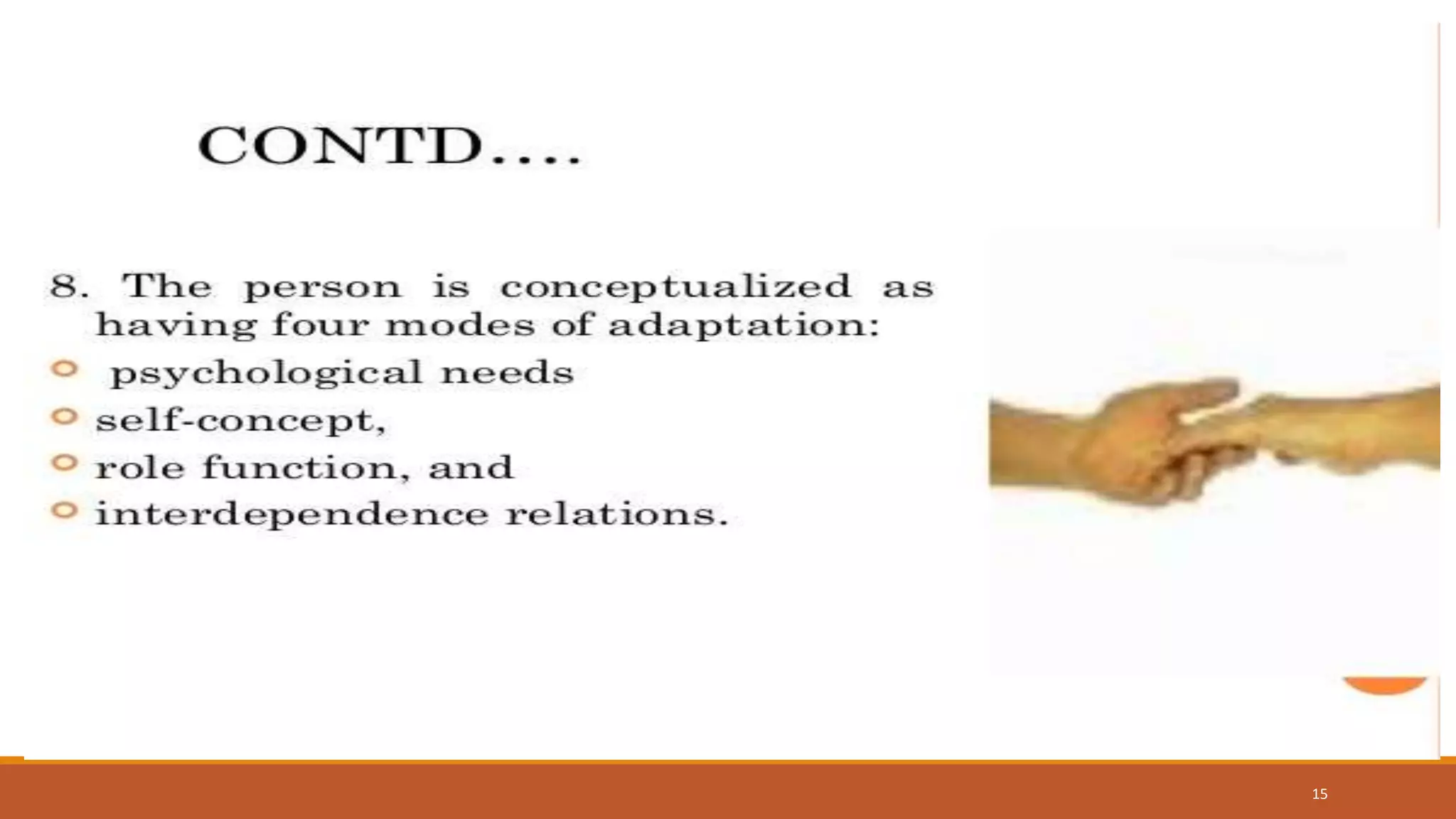 Roy nursing theory | PPTX