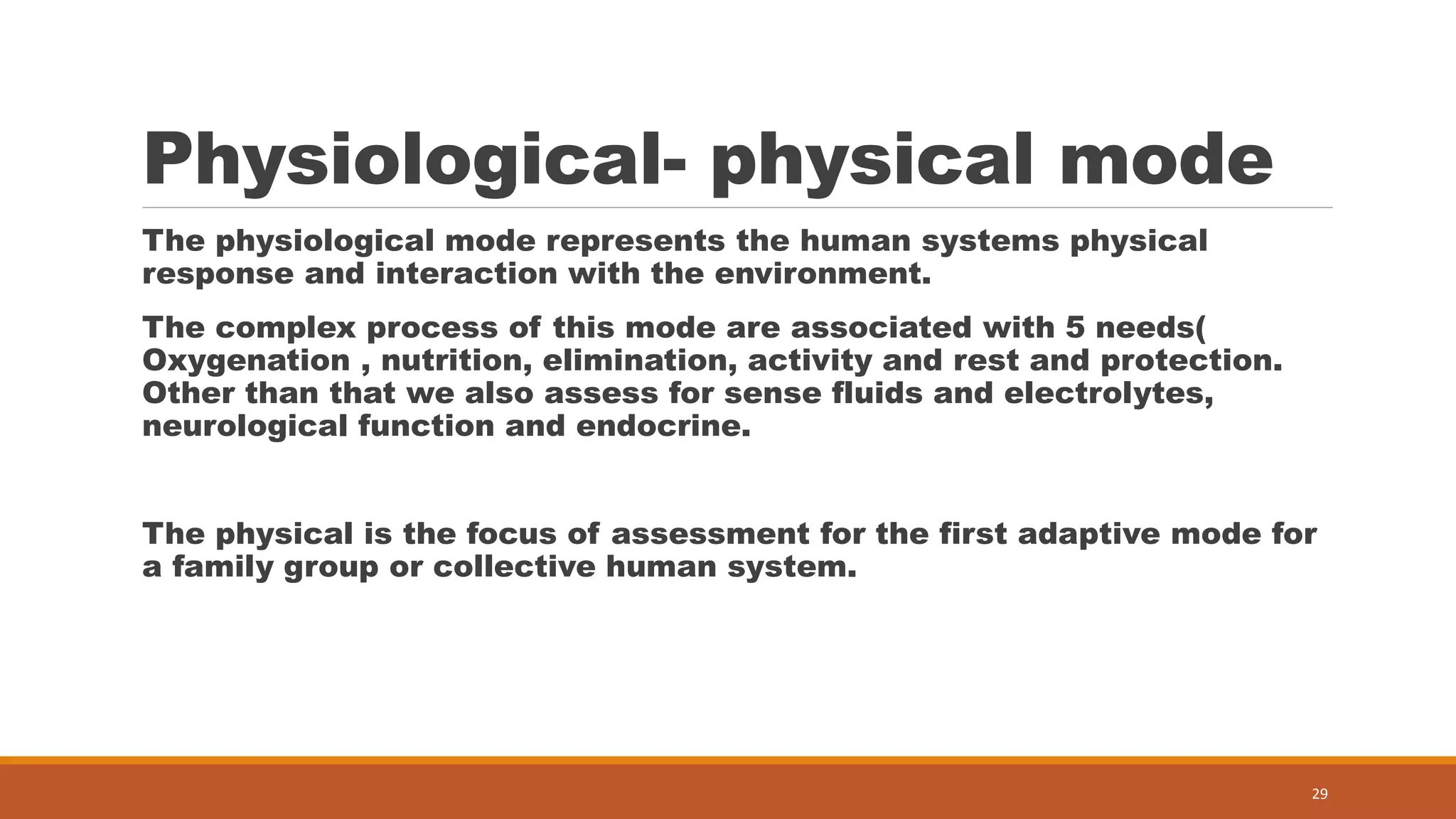 Roy nursing theory | PPTX