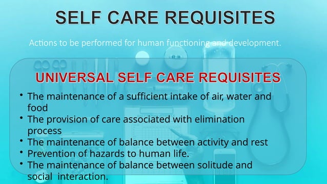 roy,orem,ent theories.pptx,DEEPIKA RAMALINGAM | PPT