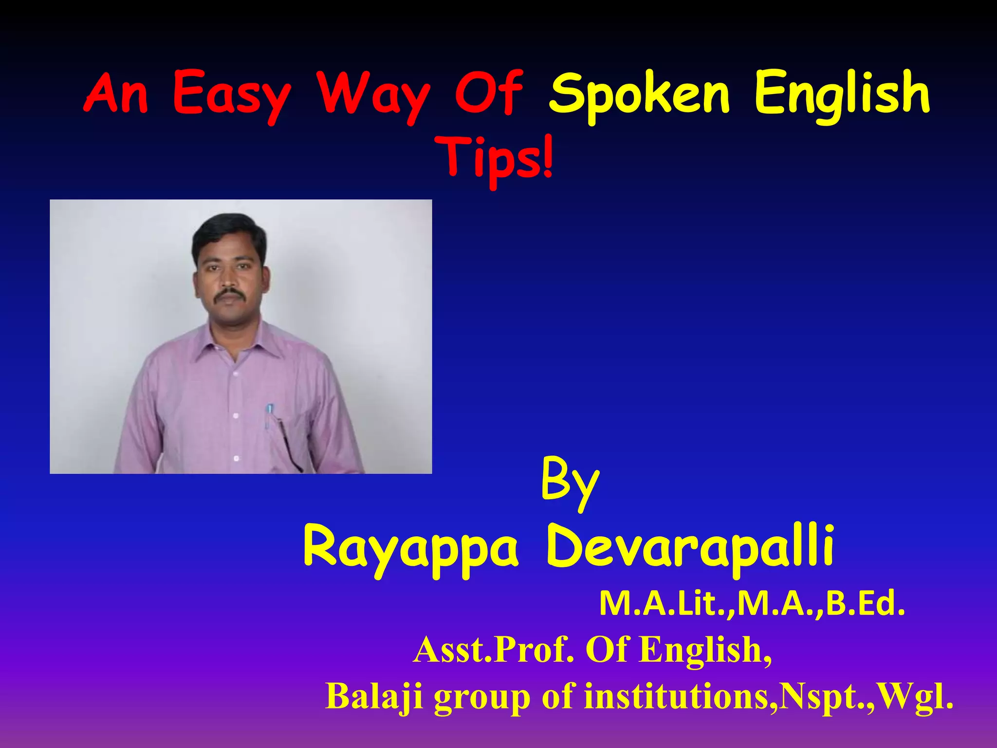 Roy spoken ppt.pptx123 | PPTX