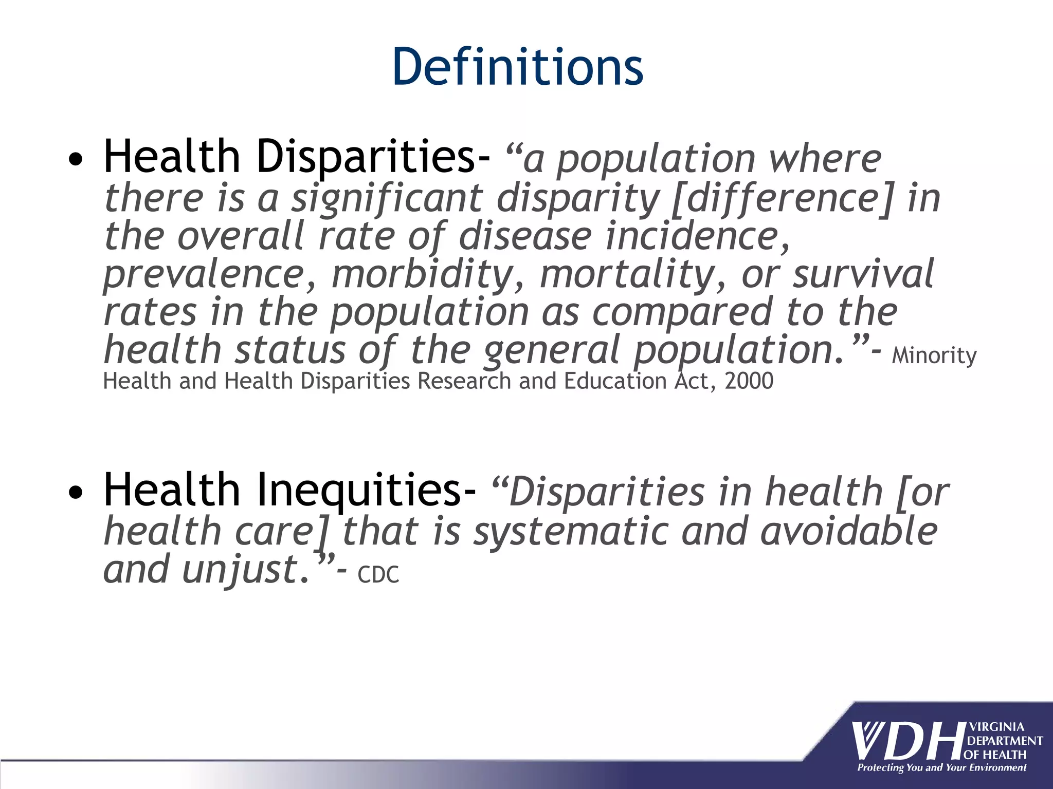 Health Equity | PPT