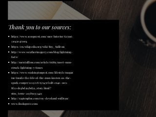 Roy Sullivan - The Human Lightning Rod - Field Pros Direct | PPT