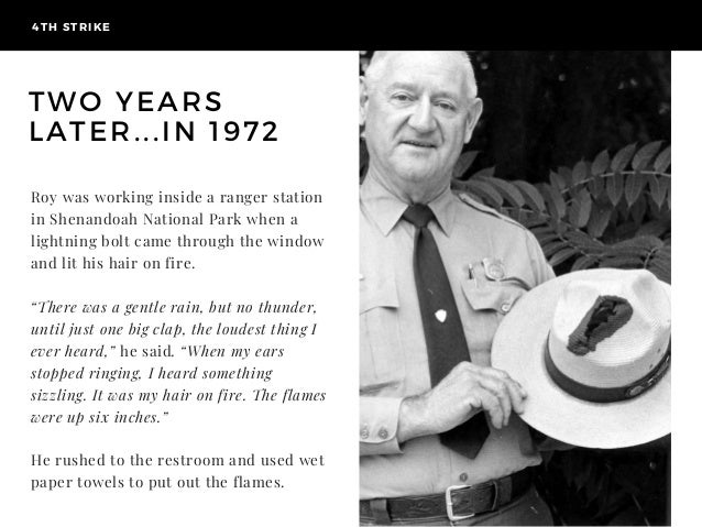 Roy Sullivan - The Human Lightning Rod - Field Pros Direct | PPT