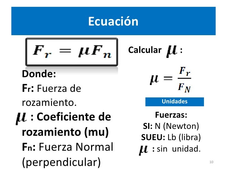 Rozamiento