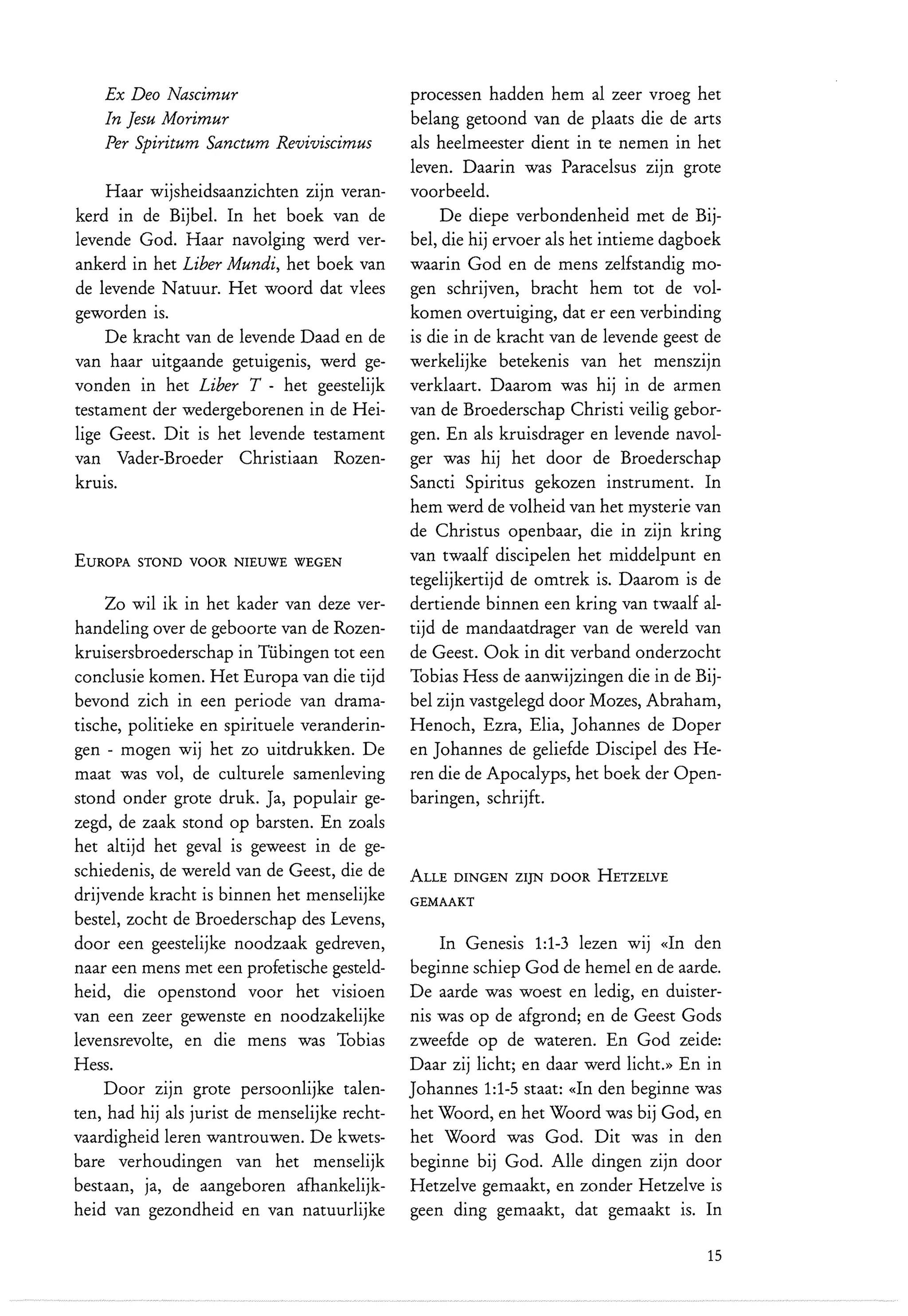 Rozenkruisers geschiedenis Pentagram Tijdschrift 1995 nummer 2 | PDF