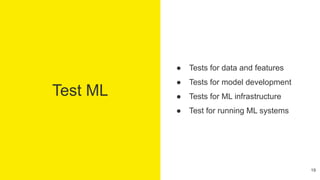 Reproducibility and experiments management in Machine Learning | PDF