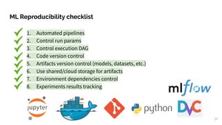 Start with version control and experiments management in machine ...