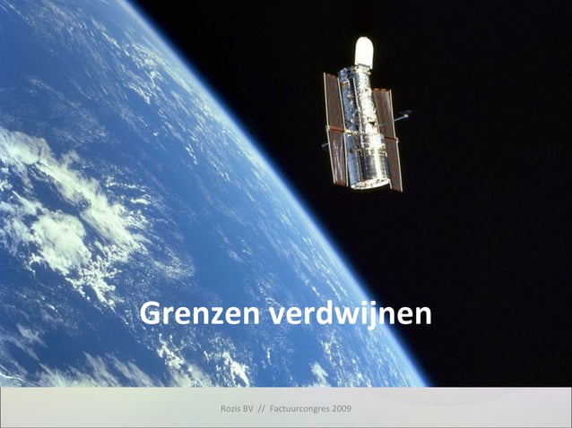 Rozis Presentatie Factuurcongres 2009 | PPT