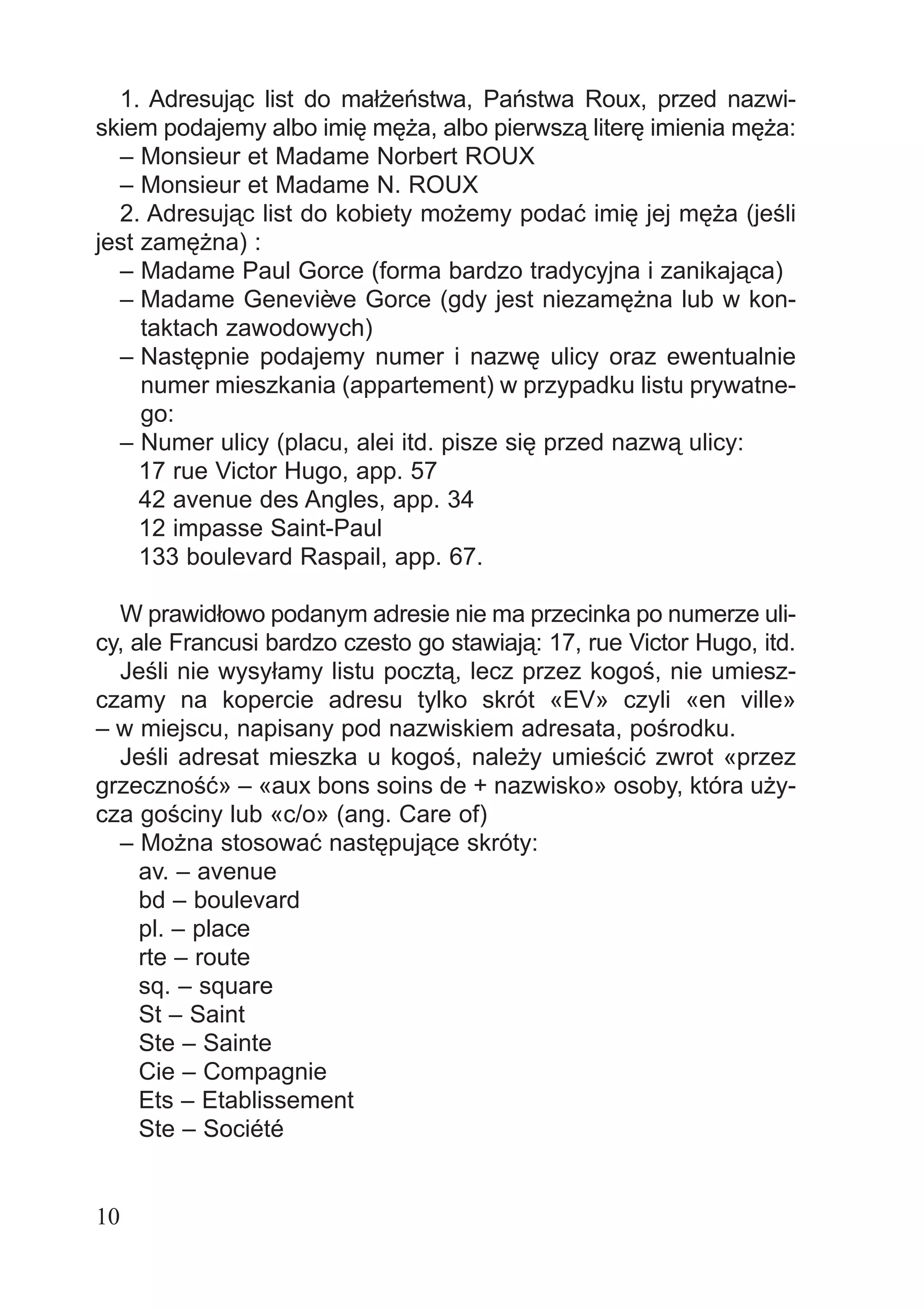 Rozmówki wzory listów i pism francuskich - poradnik oraz słownik | PDF