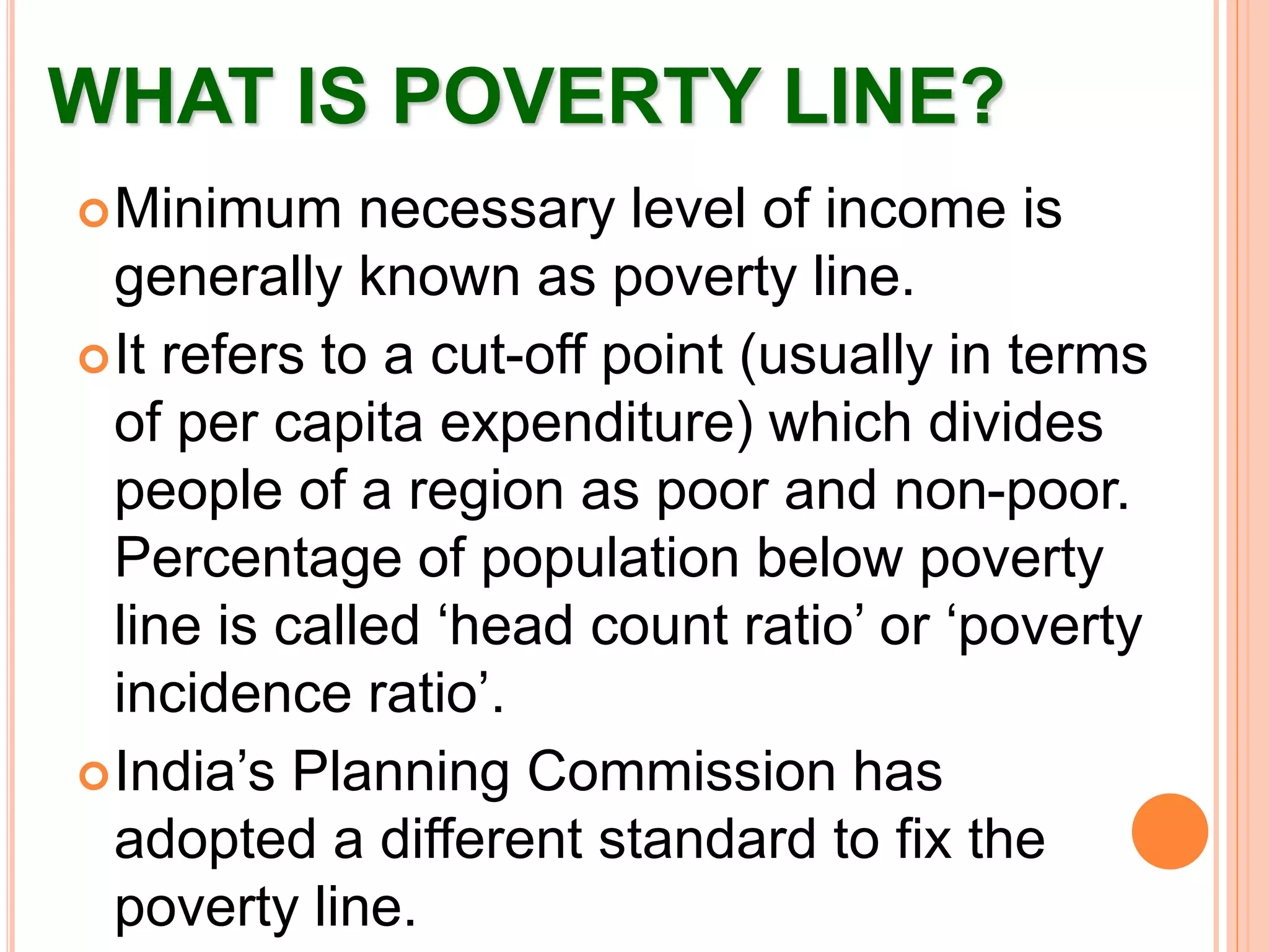 Poverty in India | PPTX