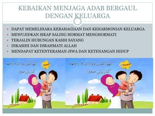 ADAB BERGAUL DENGAN KELUARGA | PPTX