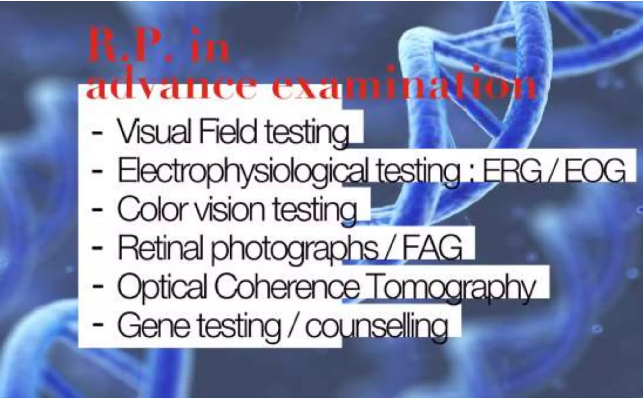 Retinitis Pigmentosa | PPTX