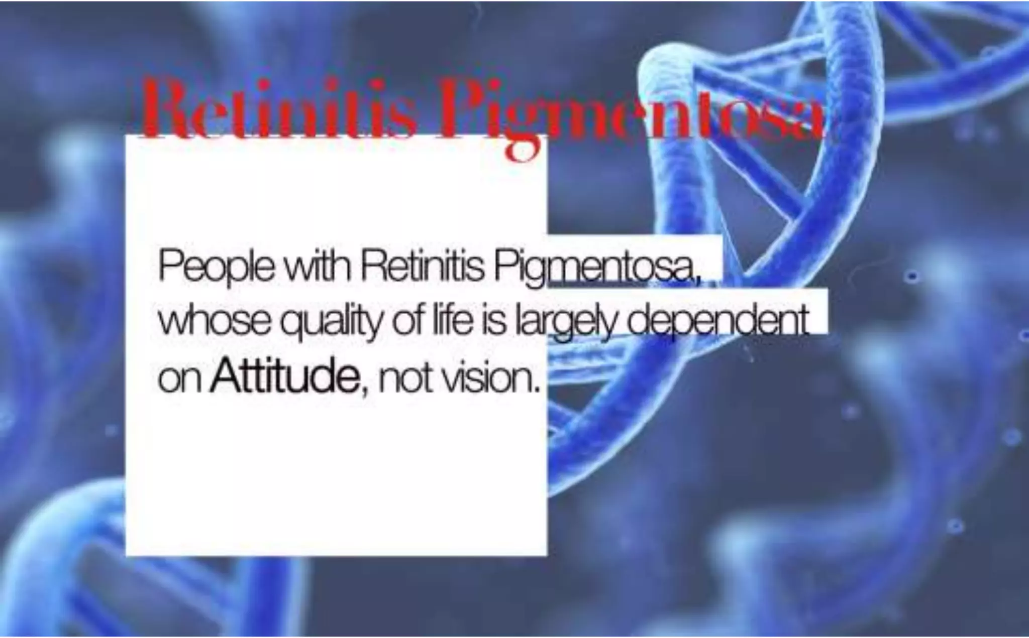 Retinitis Pigmentosa | PPTX