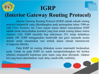 Routing Protocol | PPTX
