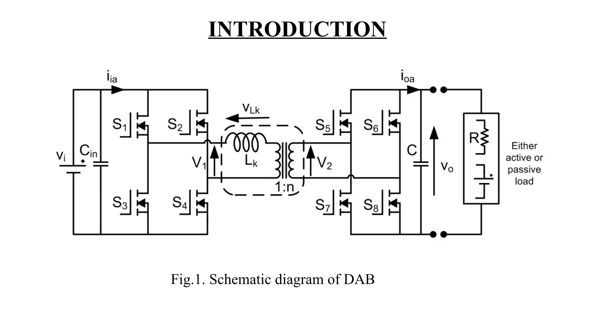 Dual Active Bridge Converter a Bidirectional Isolated DC DC Converter | PPTX
