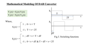 Dual Active Bridge Converter a Bidirectional Isolated DC DC Converter ...