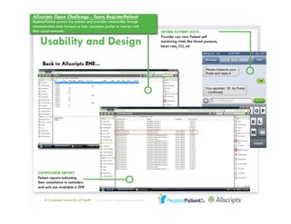 Rp allscripts-challenge | PPT