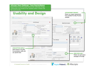 Rp allscripts-challenge | PPT