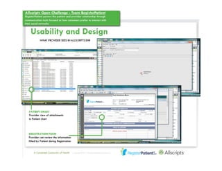 Rp allscripts-challenge | PPT