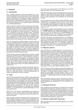 Rp b401 cathodic protection design-2005 | PDF