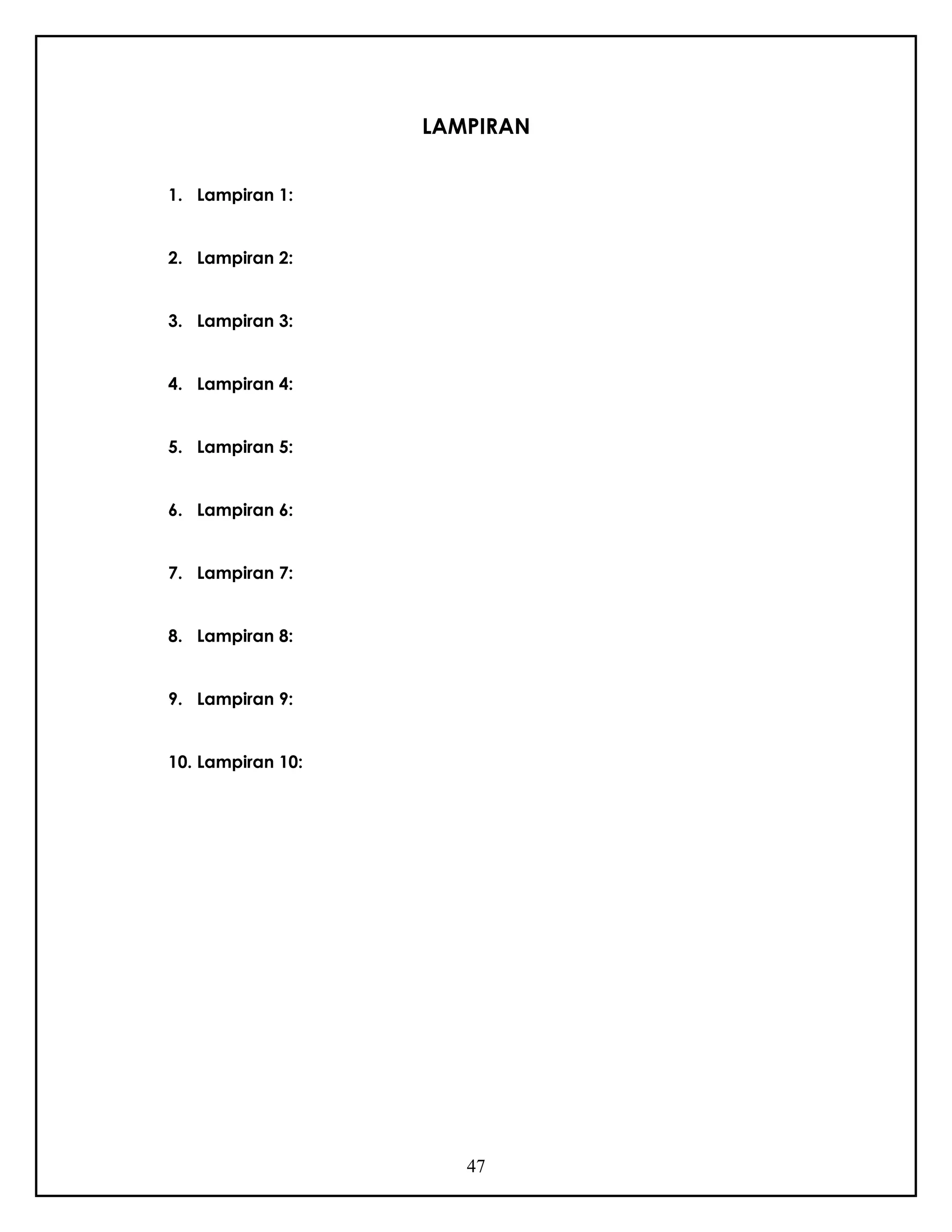 Format Rancangan Perniagaan (RP) | DOC