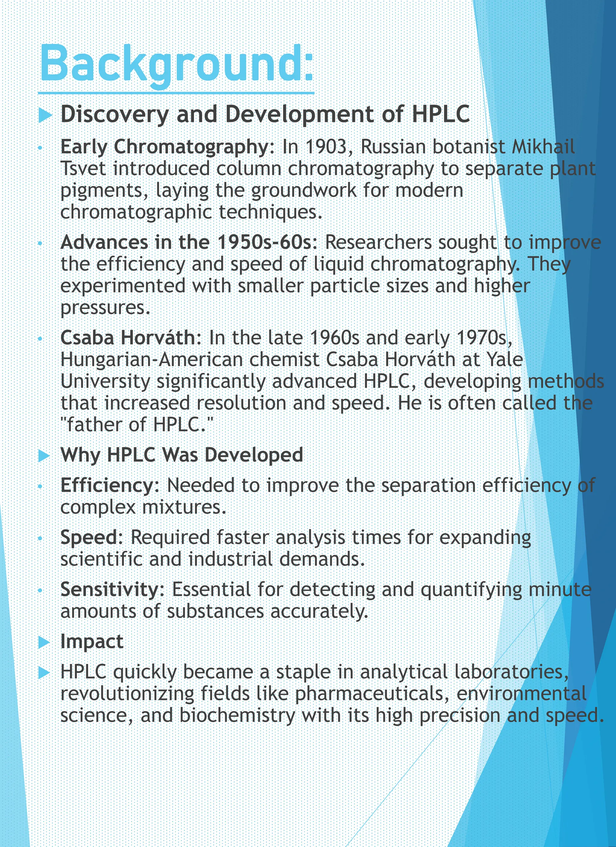 Reverse Phase High-Performance Liquid Chromatography | PDF | Chemistry ...