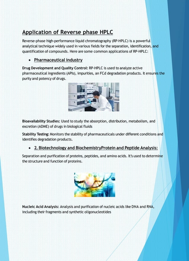 Reverse Phase High-Performance Liquid Chromatography | PDF